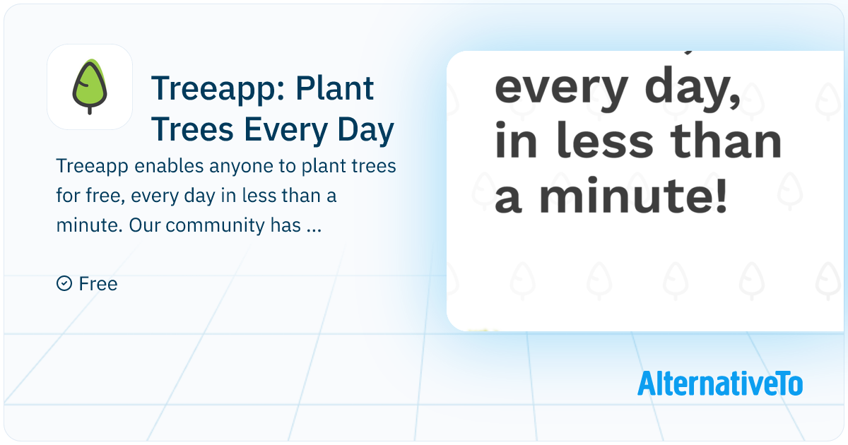 Treeapp: Plant Trees Every Day: Plant a tree for free, every day, in ...