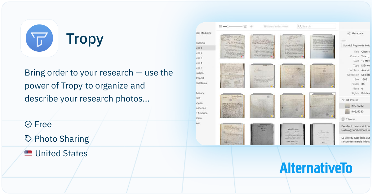 Tropy: Use Tropy to organize and describe your research photos so you ...