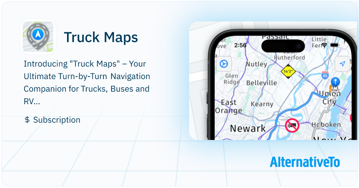 Truck Maps: Your Ultimate Turn-by-Turn Navigation Companion for Trucks ...