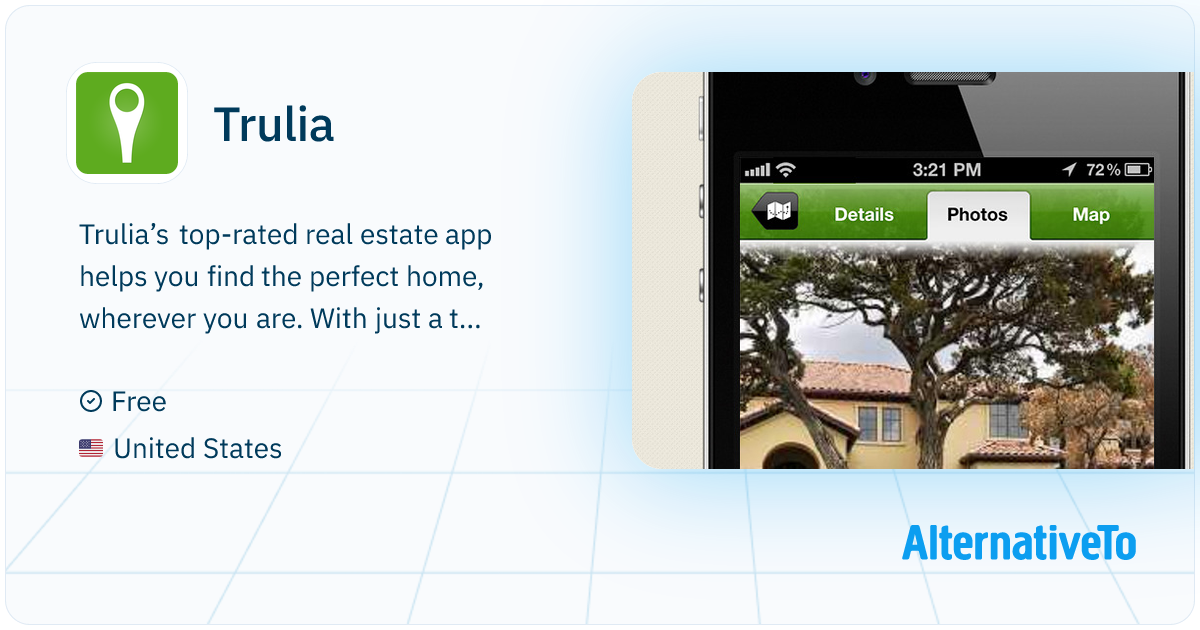 Trulia: ’s top-rated real estate app helps you find | AlternativeTo