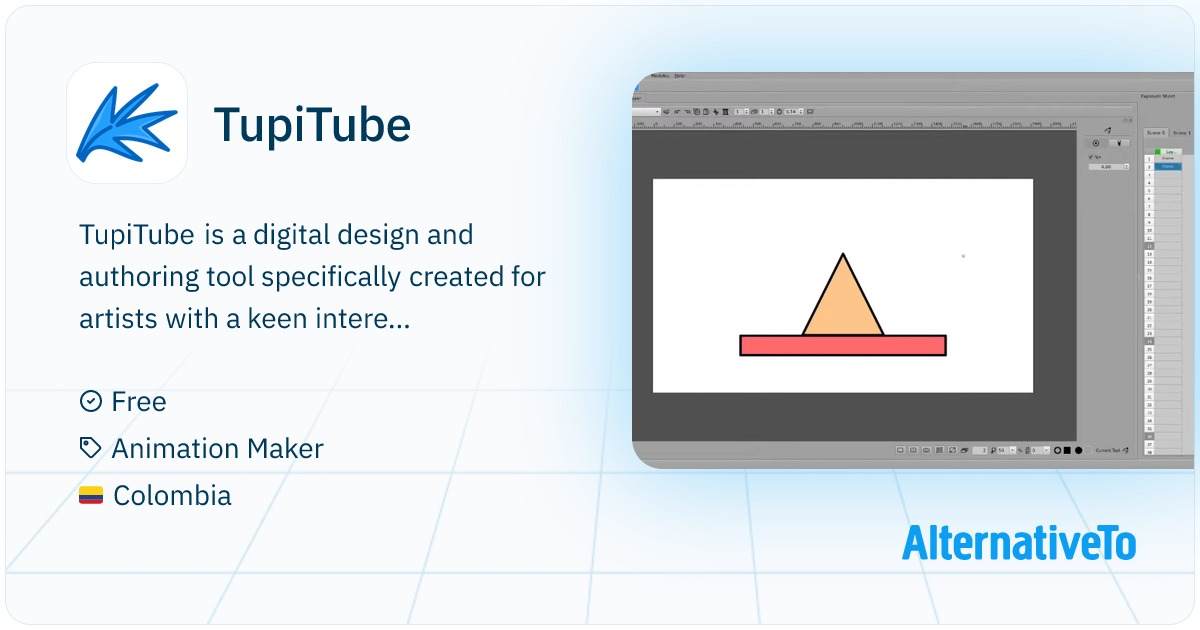 TupiTube: Open-source 2D animation with modular interface and multi ...