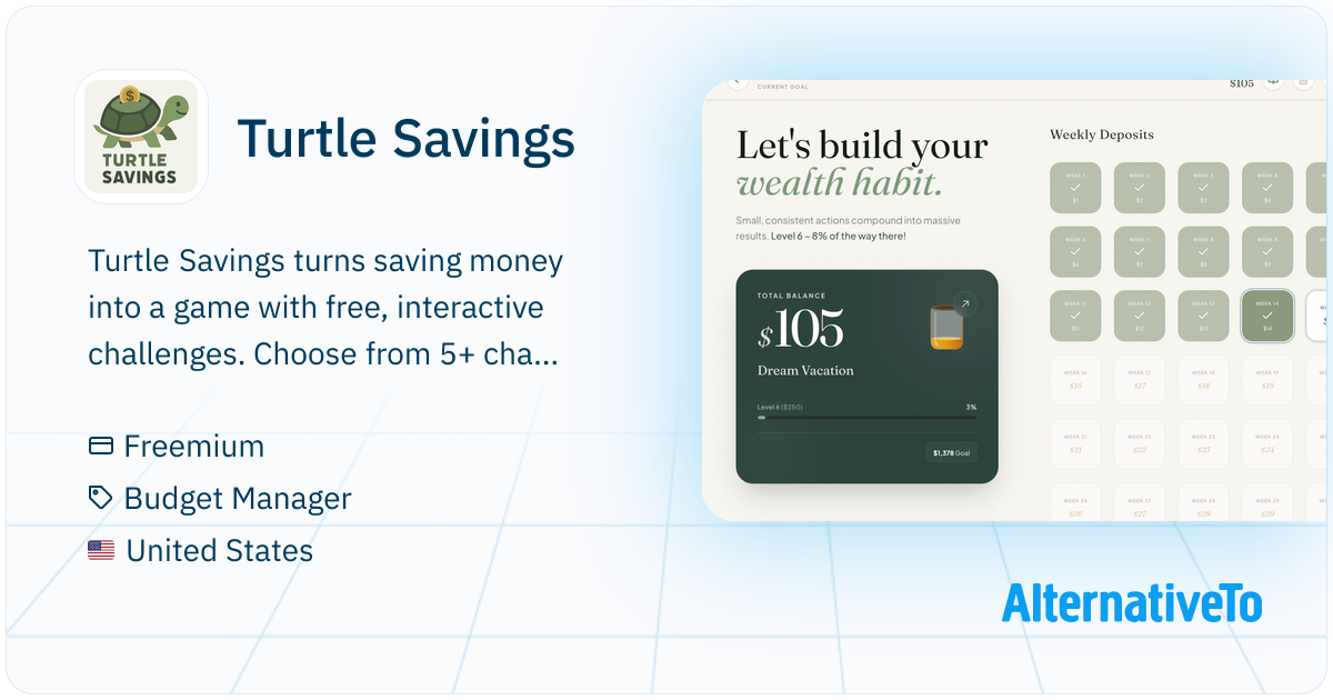 Turtle Savings: Free gamified savings challenges that make saving money ...
