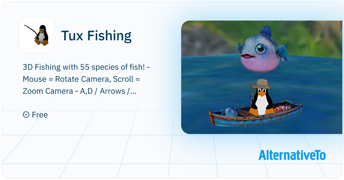 Tux Fishing: 3D Fishing Game | AlternativeTo