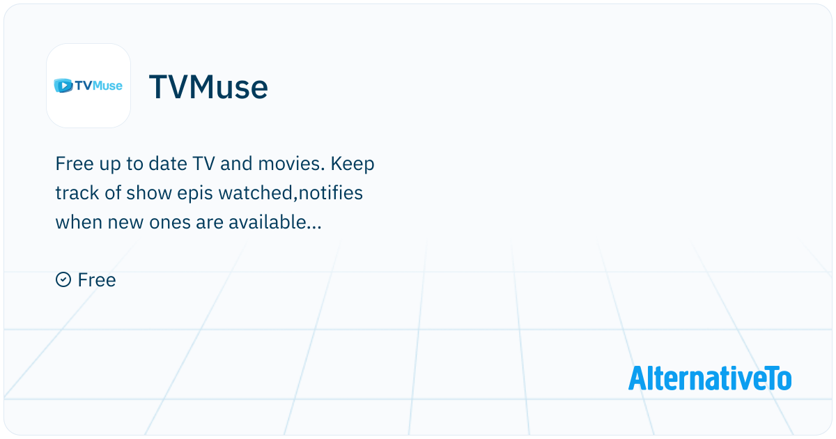 TVMuse: Free up to date TV and movies. Keep track of show epis watched ...