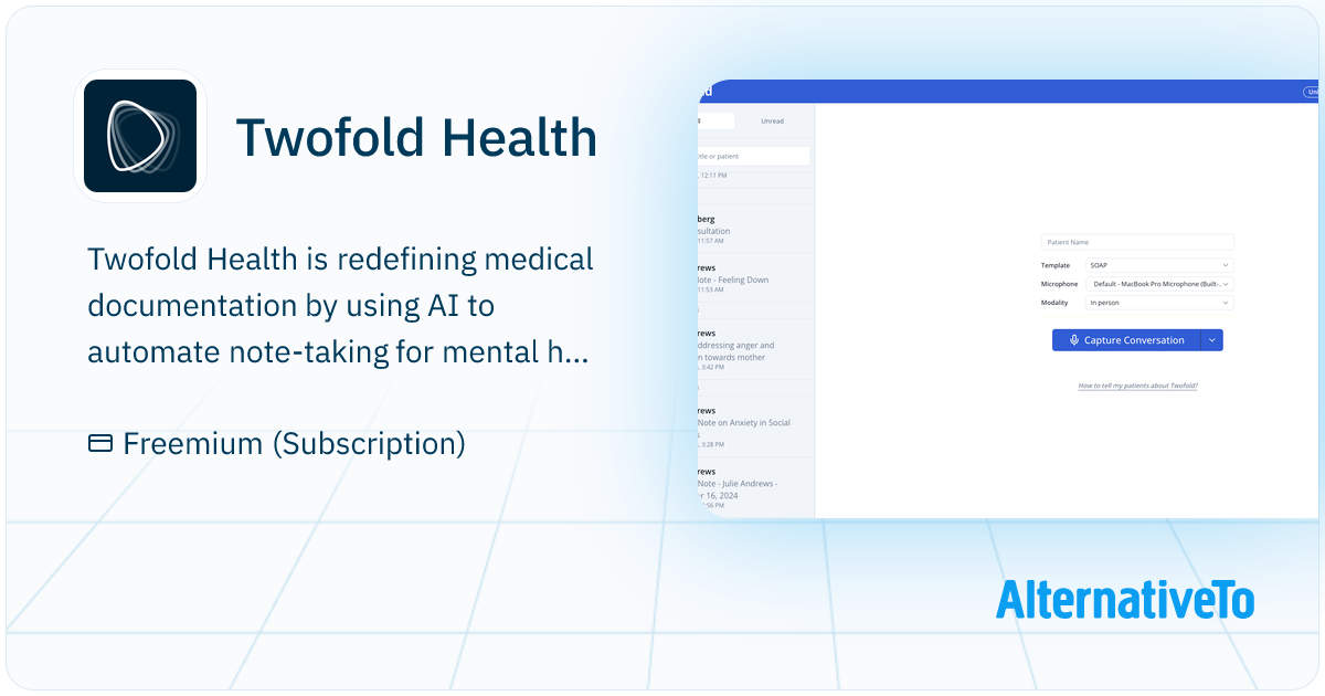 Twofold Health: A solution that streamlines healthcare workflows by ...