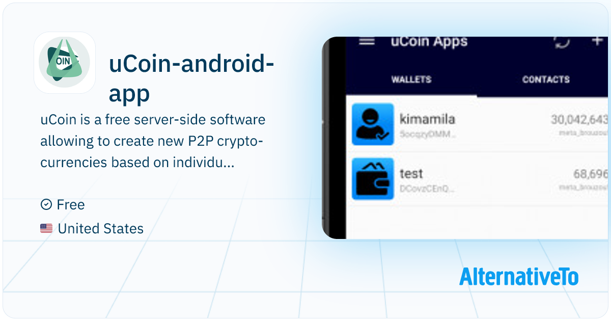 uCoin-android-app: UCoin is a free server-side software allowing to ...