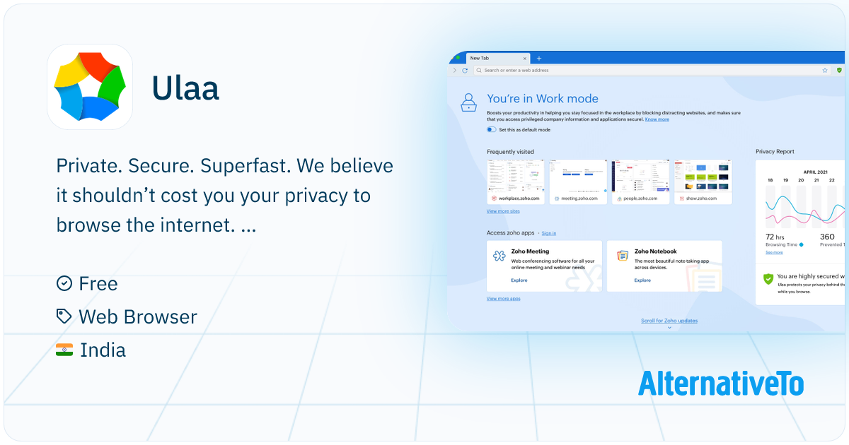 Ulaa: A browser that respects your privacy, protects your personal data ...