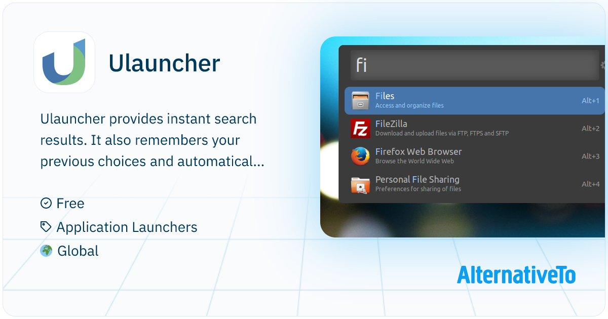 Ulauncher: Fast application launcher for Linux. Custom shortcuts for ...