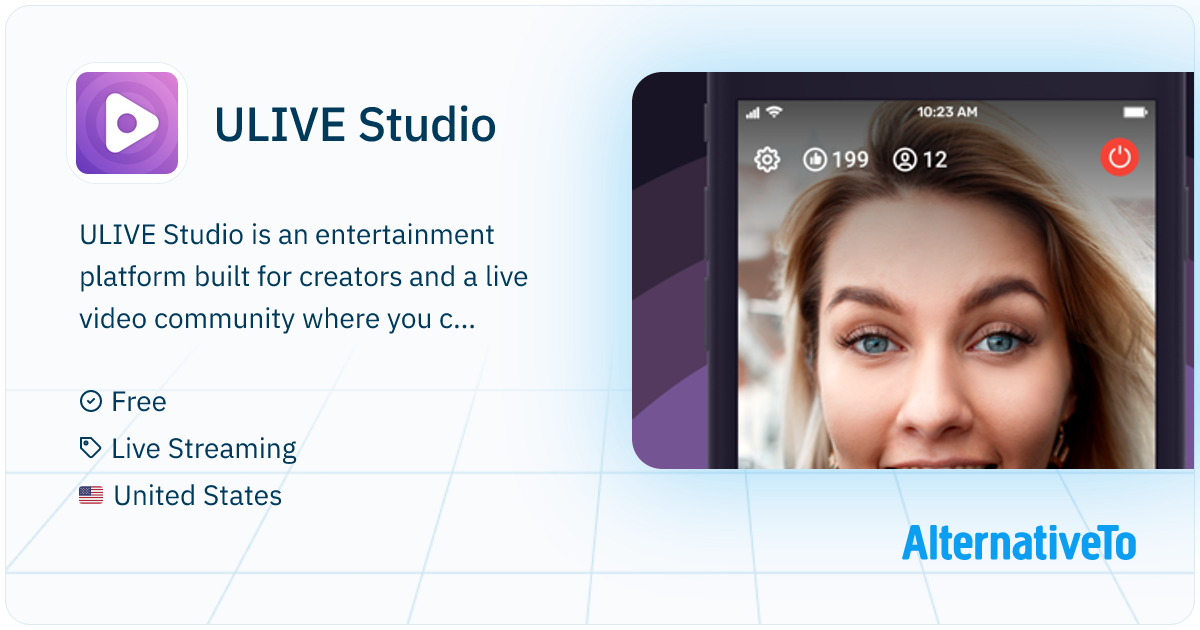 ULIVE Studio: Entertainment platform built | AlternativeTo