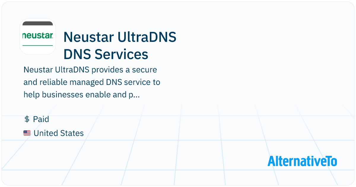 Neustar UltraDNS DNS Services: Neustar UltraDNS provides a secure and ...