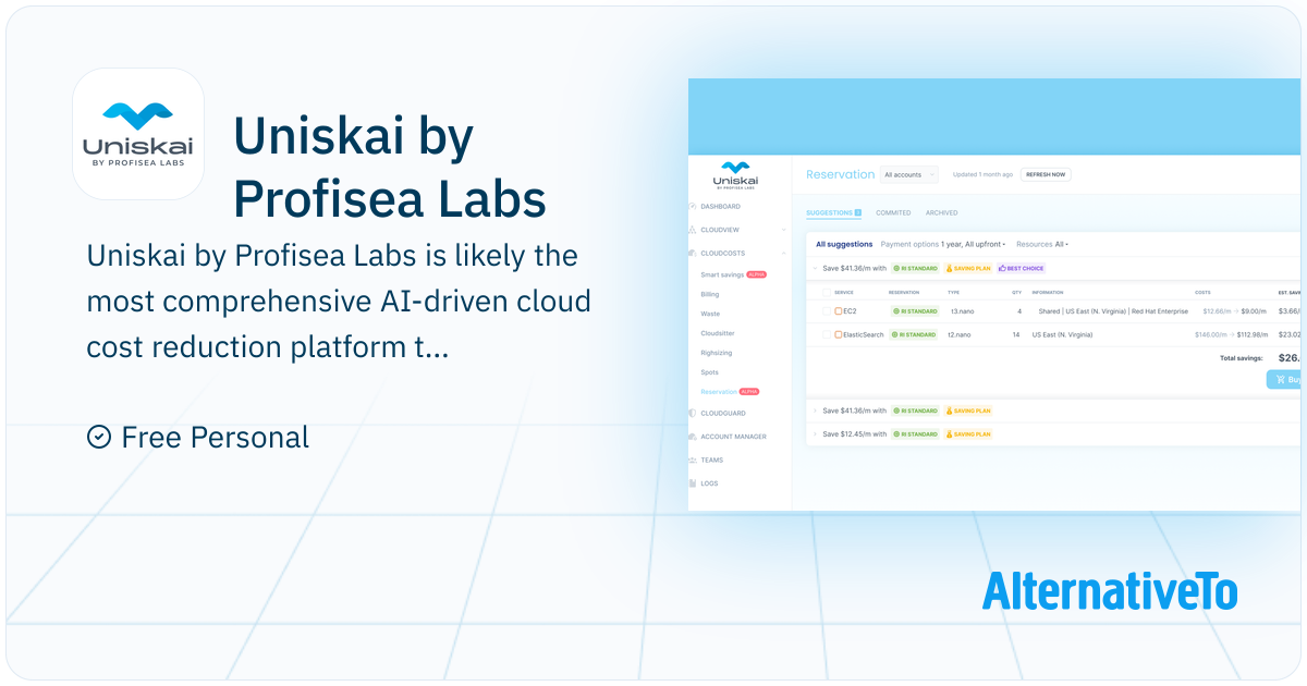 Uniskai by Profisea Labs: AI-Based Cloud Cost Reduction Platform ...