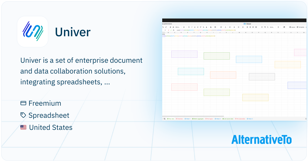 Univer: Set of enterprise document and data collaboration solutions ...