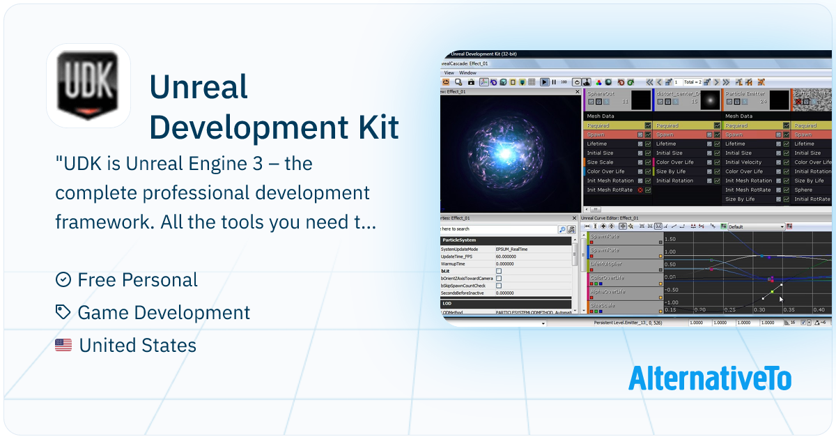 Unreal Development Kit: "UDK is Unreal Engine 3 – the complete ...