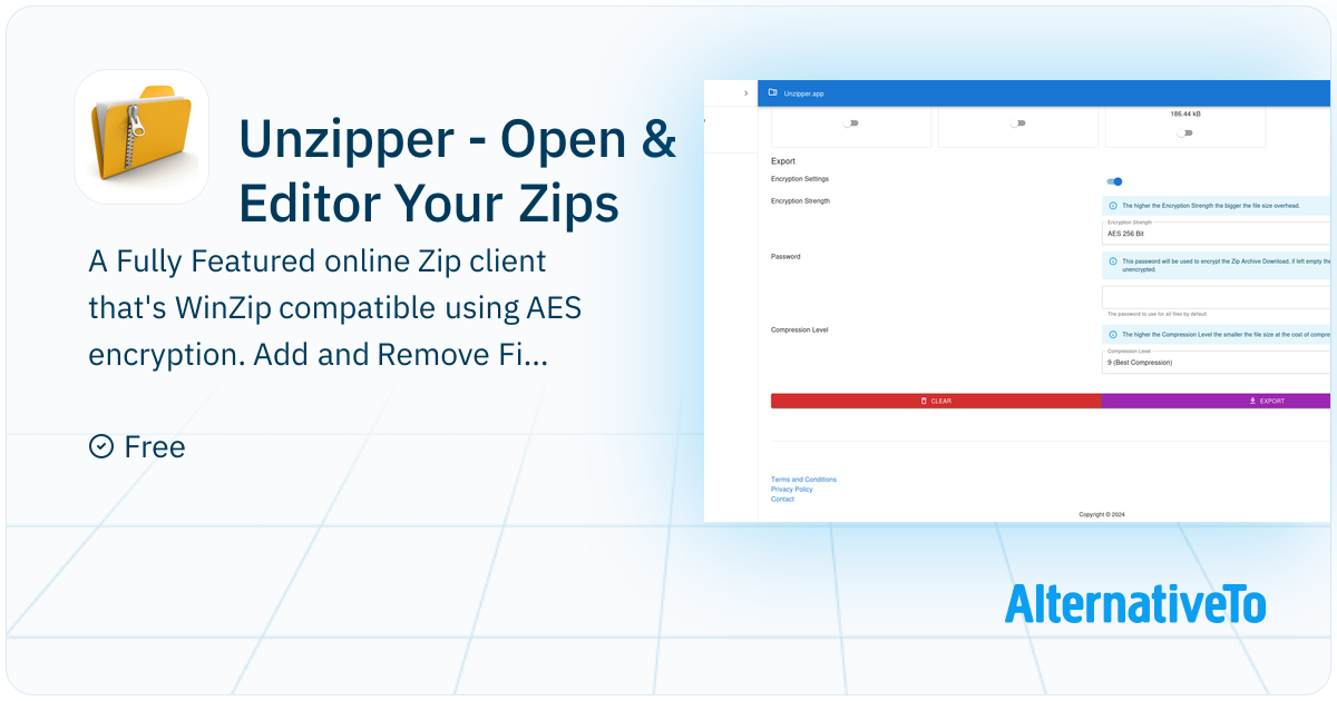 Unzipper - Open & Editor Your Zips: Open your Zip files online and ...
