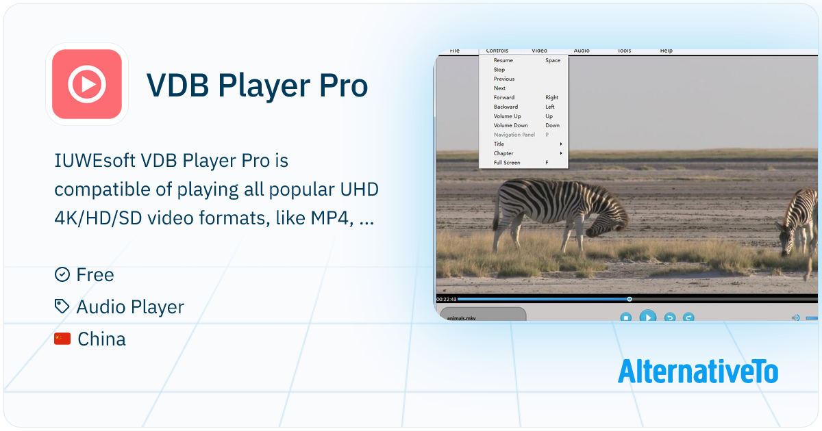 VDB Player Pro: Best Windows Media Player plays Blu-ray disc, Blu-ray ...