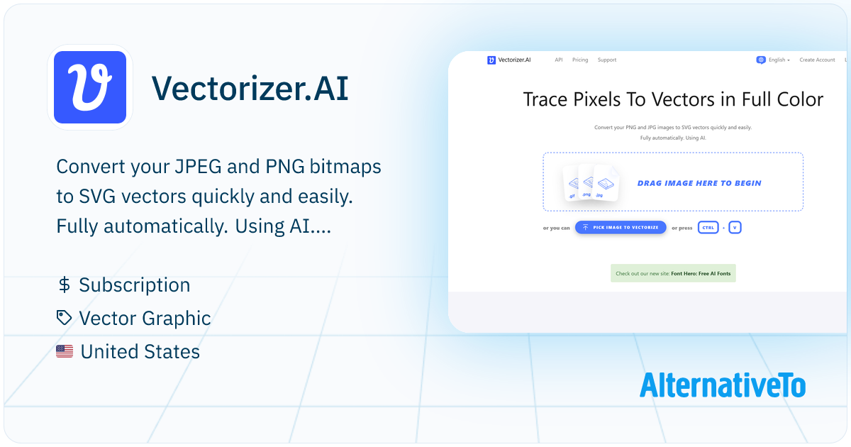Vectorizer.AI: Convert bitmaps to vectors using AI efficiently ...