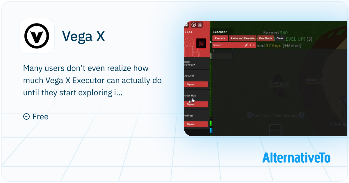 Vega X: Popular Roblox script executor made for mobile users ...