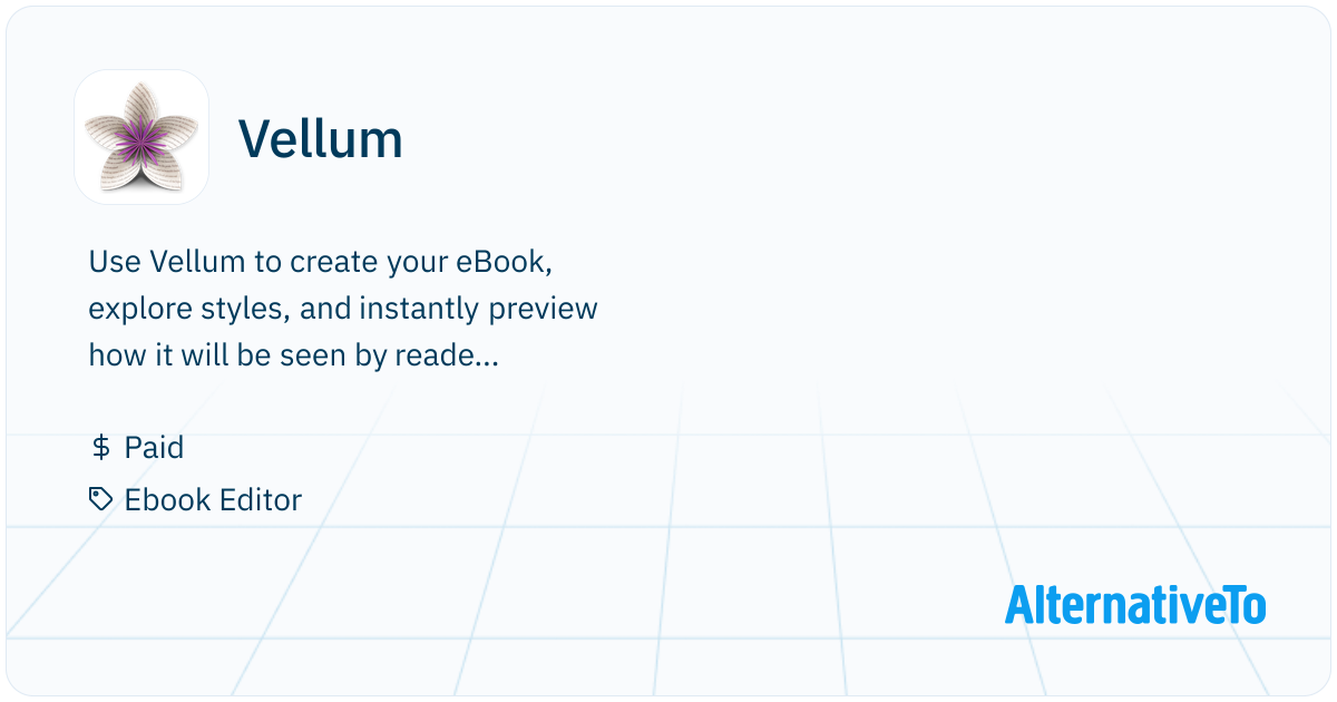 Vellum: CREATE BEAUTIFUL EBOOKS FOR IBOOKS®, KINDLE®, AND NOOK ...