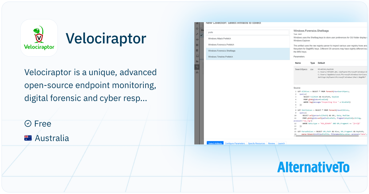 Velociraptor: Advanced digital forensic and incident response tool that ...