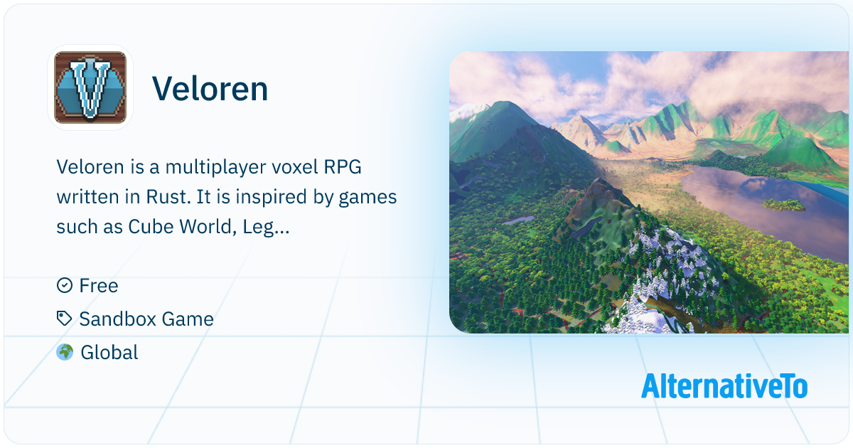 Veloren: A multiplayer voxel RPG. Inspired in games such as Cube World ...