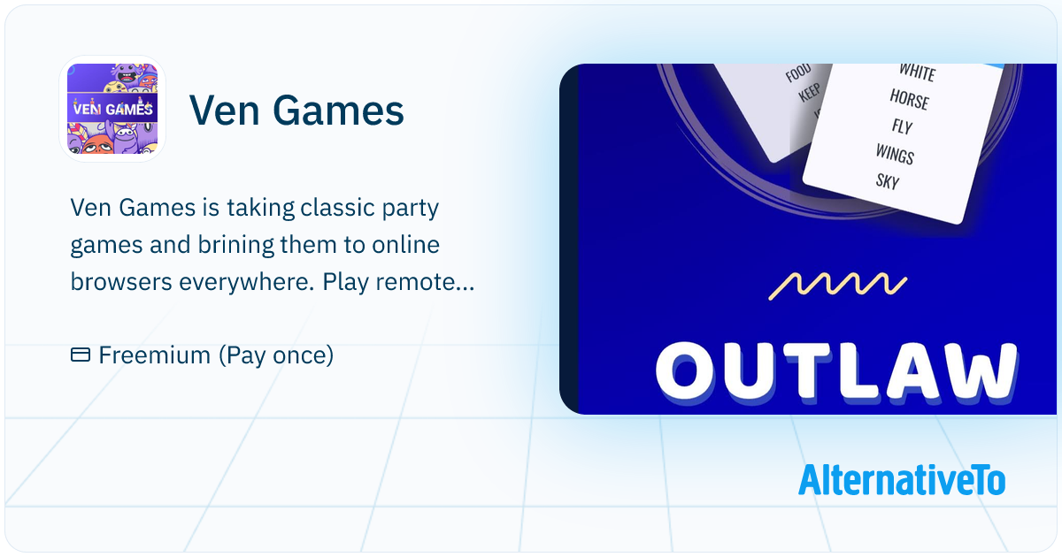 Ven Games: Makes browser based party games like Pictionary, taboo and ...