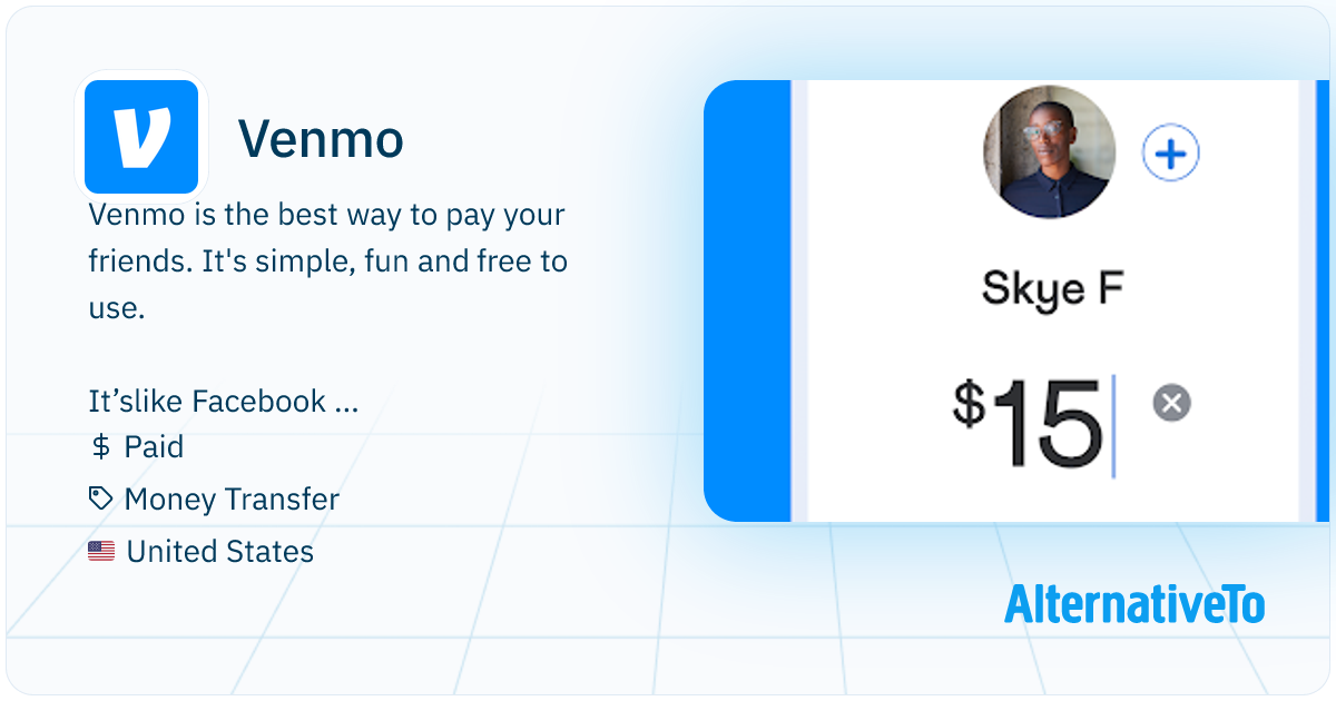Venmo: The fast, safe, social way to pay and get paid | AlternativeTo