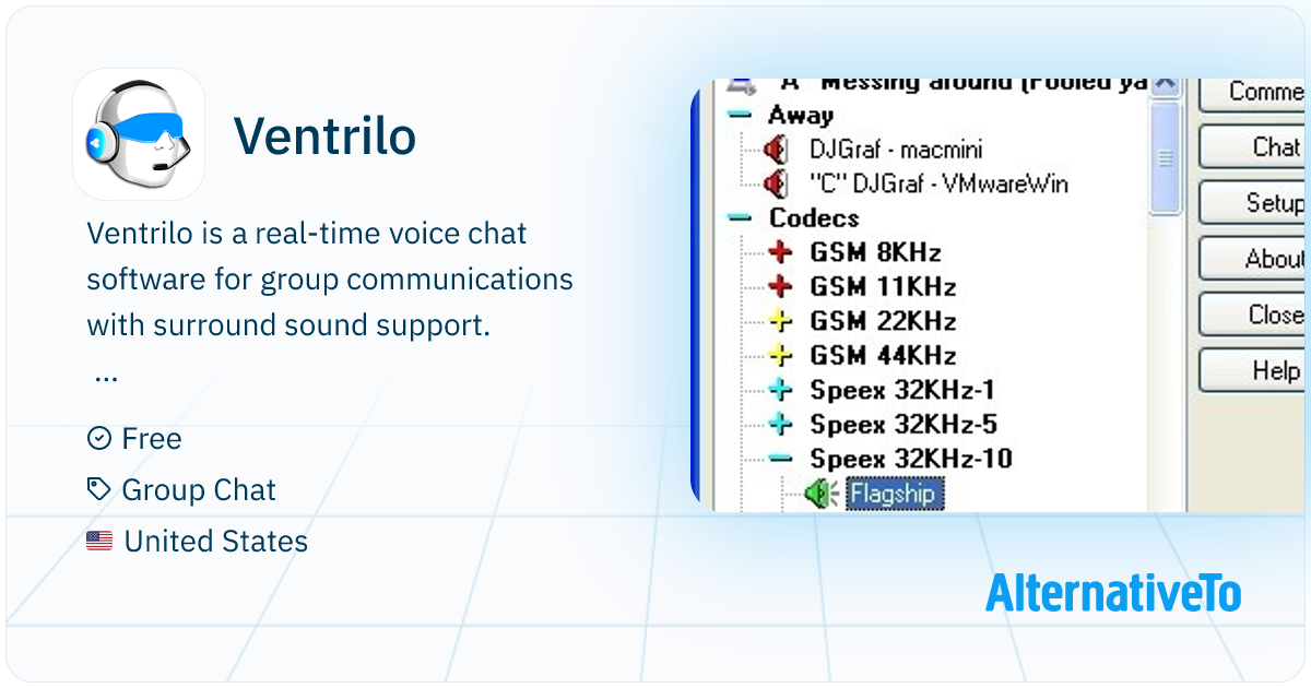Ventrilo: The next evolutionary step of Voice over IP (VoIP) group ...