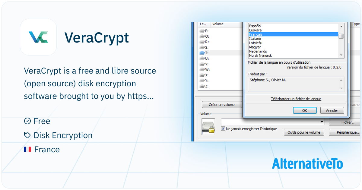 VeraCrypt: Secure partitions and devices with strong encryption ...