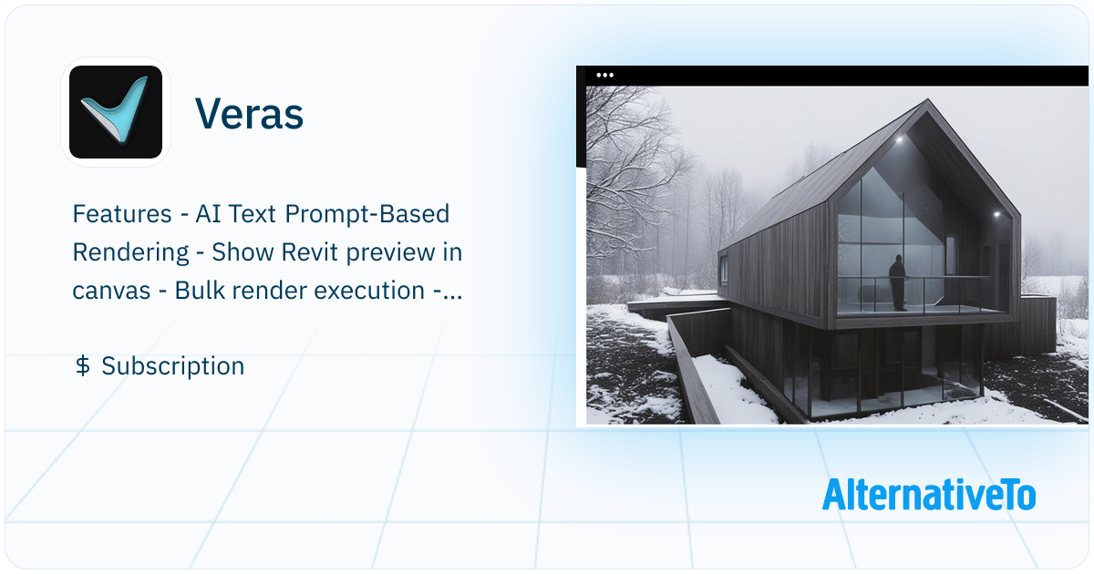 Veras: ® is an AI-powered visualization add-in for Revit® & | AlternativeTo