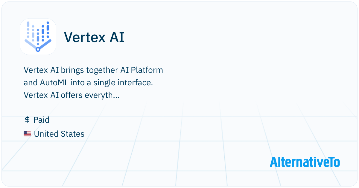 Vertex AI: Unified platform for training, hosting and managing ML ...