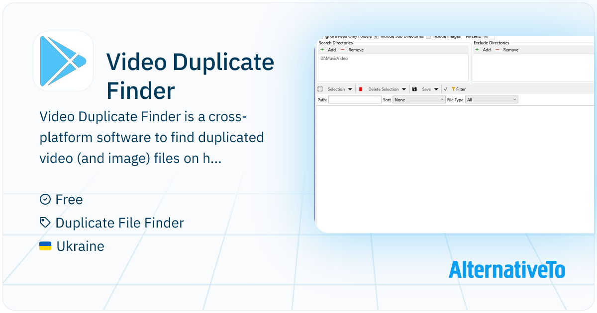 Video Duplicate Finder: Cross-platform software to find duplicated ...