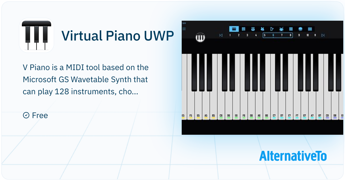 Virtual Piano UWP: Virtual Piano is a MIDI tool based on the Microsoft ...