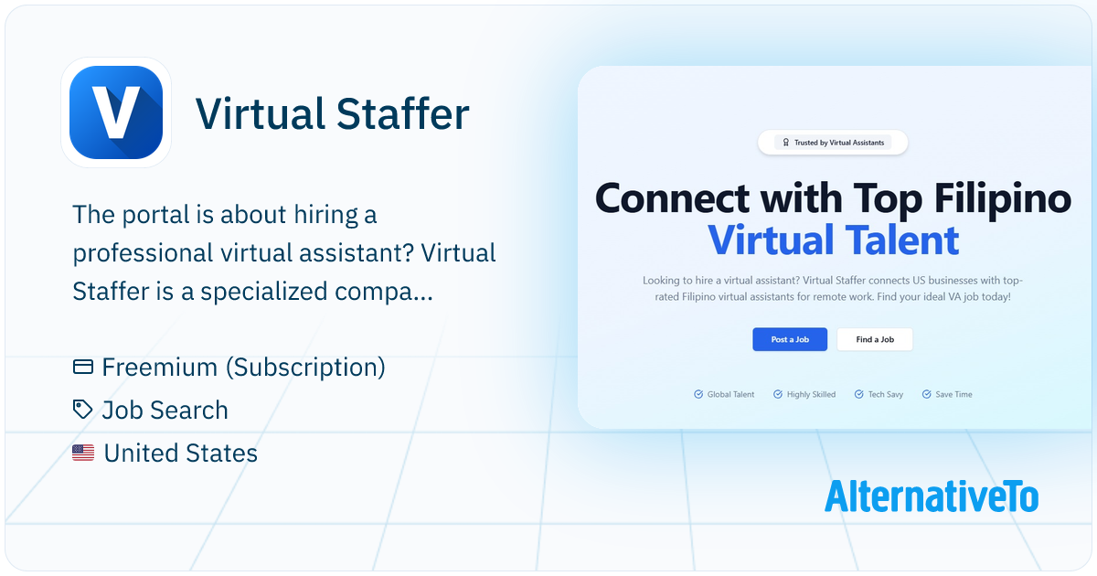 Virtual Staffer: The portal is about hiring a professional virtual ...