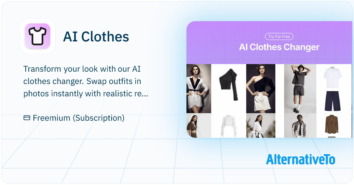 AI Clothes: Transform your look with our AI Clothes Changer ...