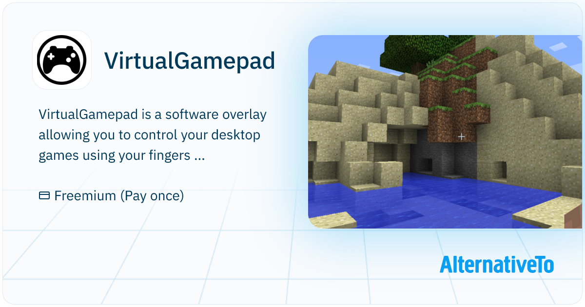 VirtualGamepad: - Play Desktop Games On Your Windows 8/10 Tablet ...