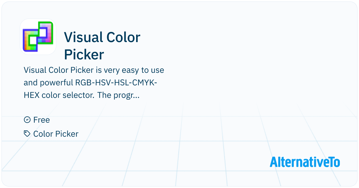 Visual Color Picker: Is very easy to use and | AlternativeTo