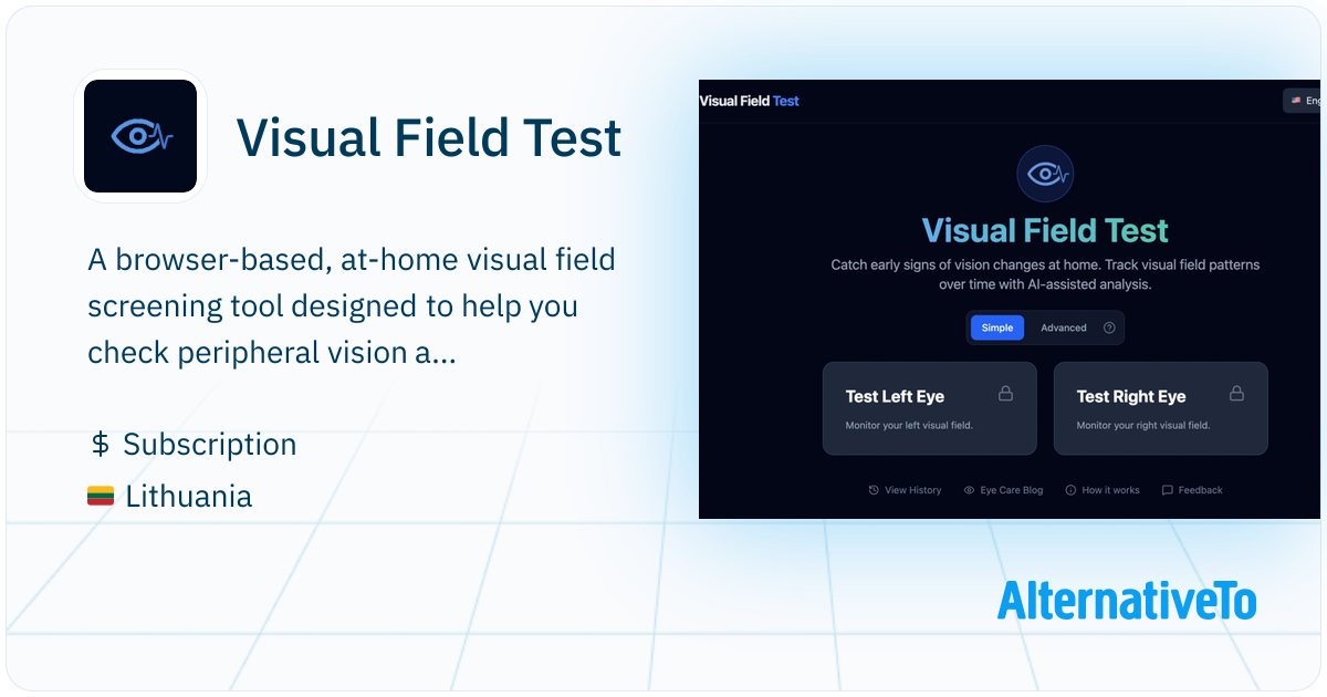 Visual Field Test: A browser-based visual field screening tool that ...