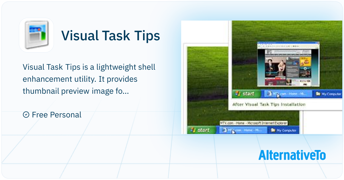 Visual Task Tips: Lightweight shell | AlternativeTo