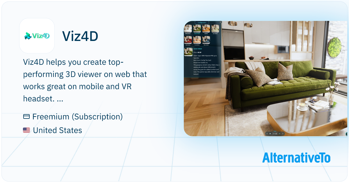 Viz4D: Helps you create top-performing web-based 3D viewer that works ...