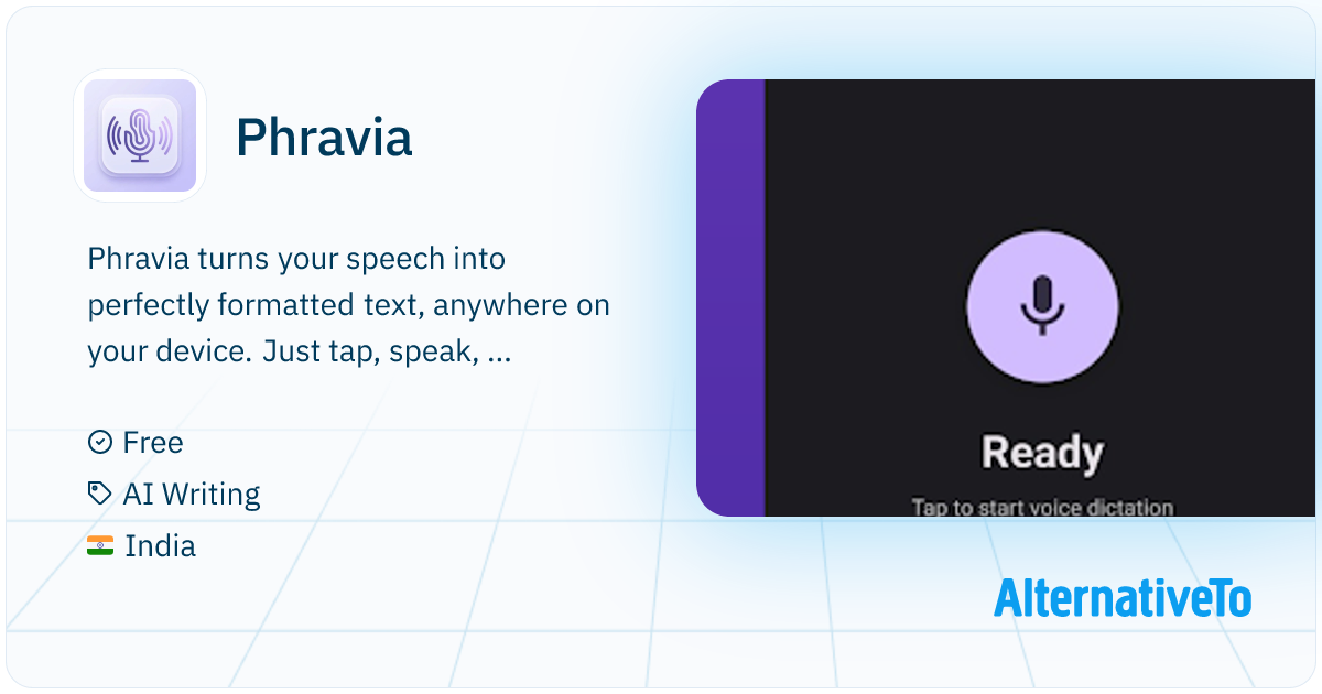 VoiceFlow Android: 🎙? Voice Dictation Made Simple | AlternativeTo