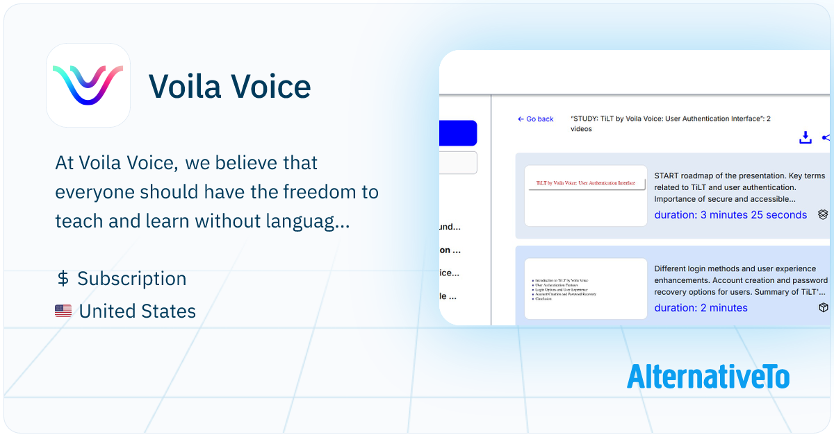 Voila Voice: Create engaging teaching and learning experiences in 70 ...