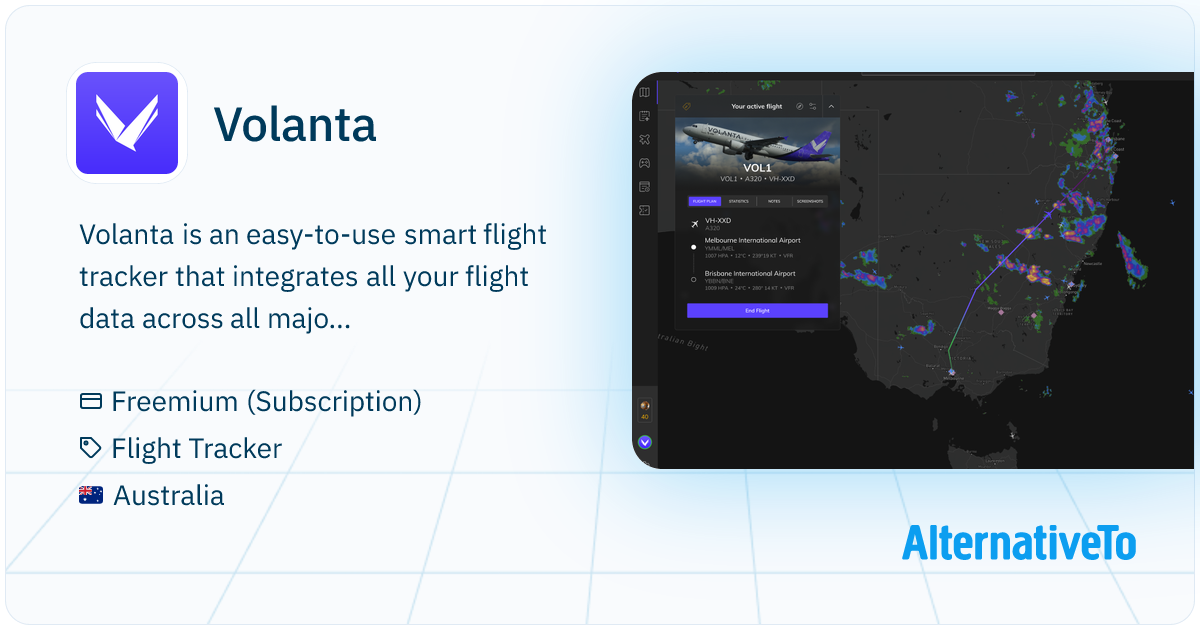 Volanta: Tool to track current flights in flight simulators, and keeps ...