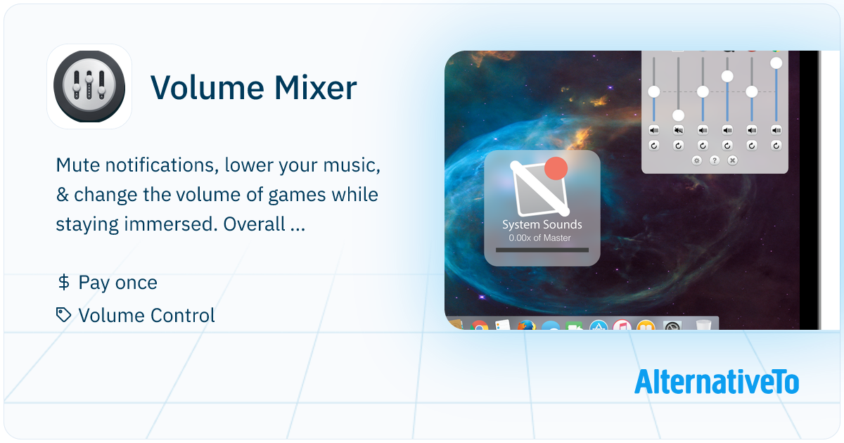 Volume Mixer: Individually adjust volume from each app and ...