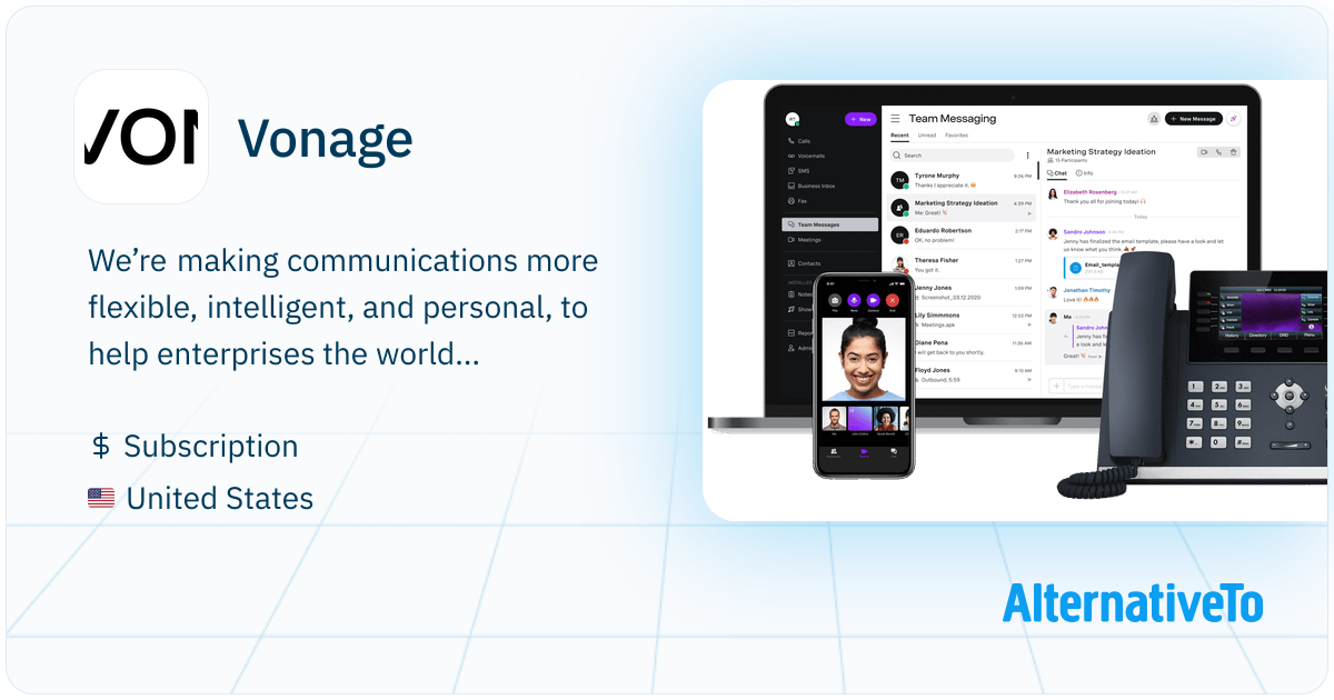 Vonage: Communications provider that offer all kind of solutions such ...