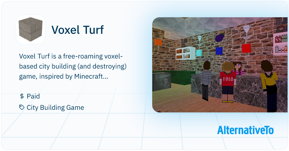 Voxel Turf: Free-roaming voxel-based city | AlternativeTo