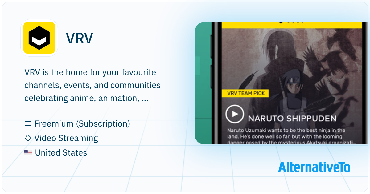 VRV: The home for your favourite channels, events, and communities ...