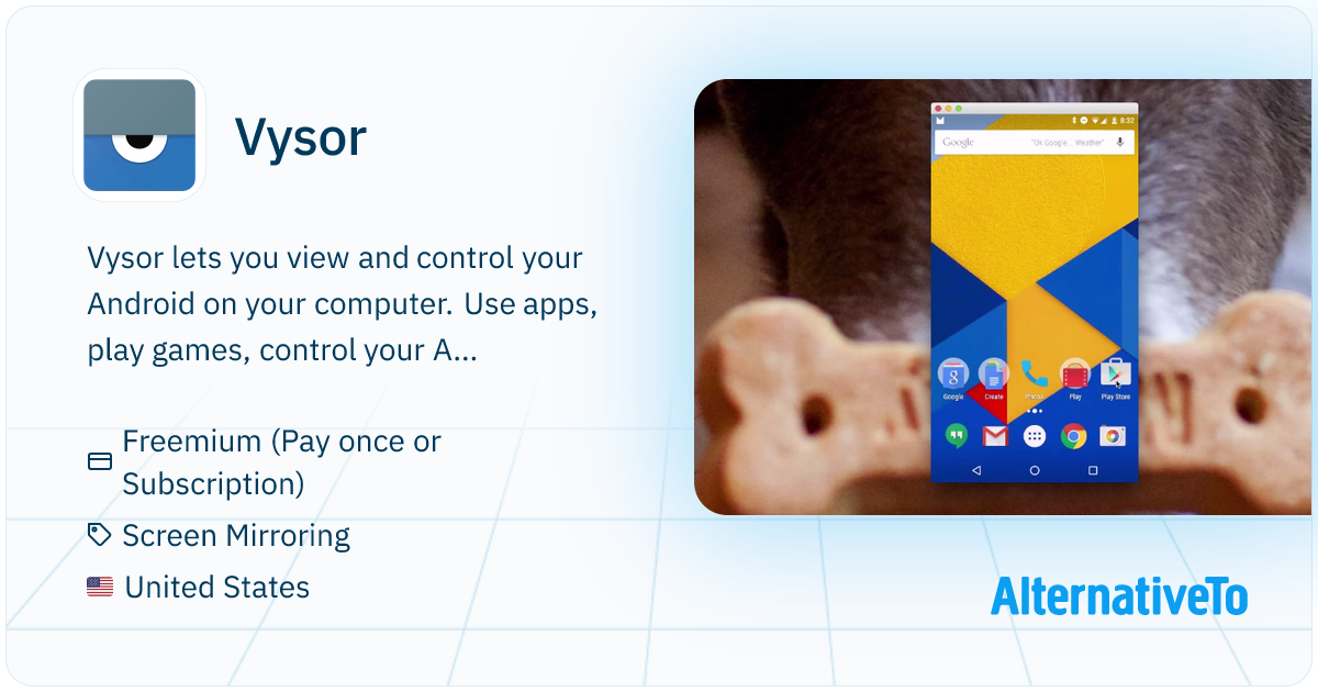 Vysor: Lets you view and controls your Android on your computer ...