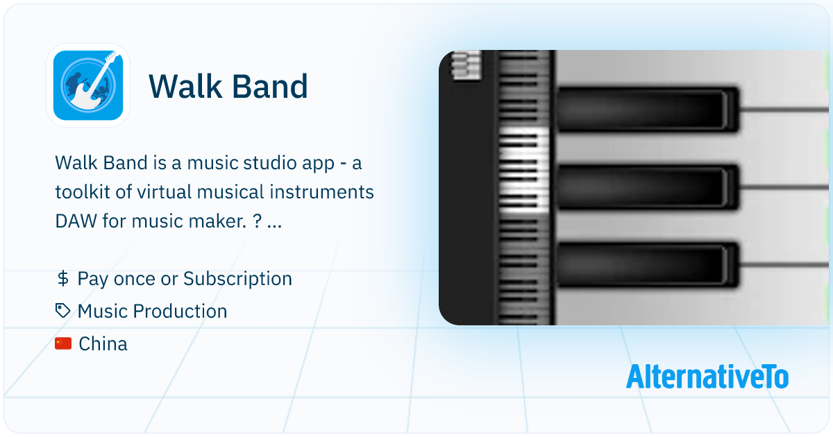 Walk Band: Mobile, multi-track music studio | AlternativeTo