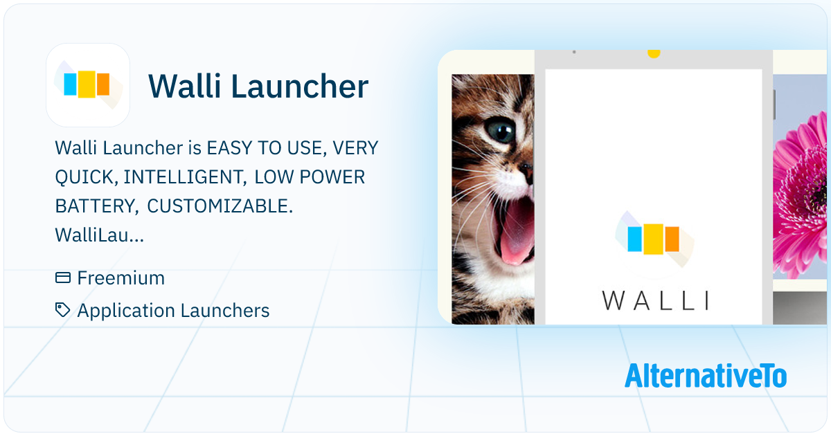 Walli Launcher: Walli is a launcher app that has a minimalist design ...
