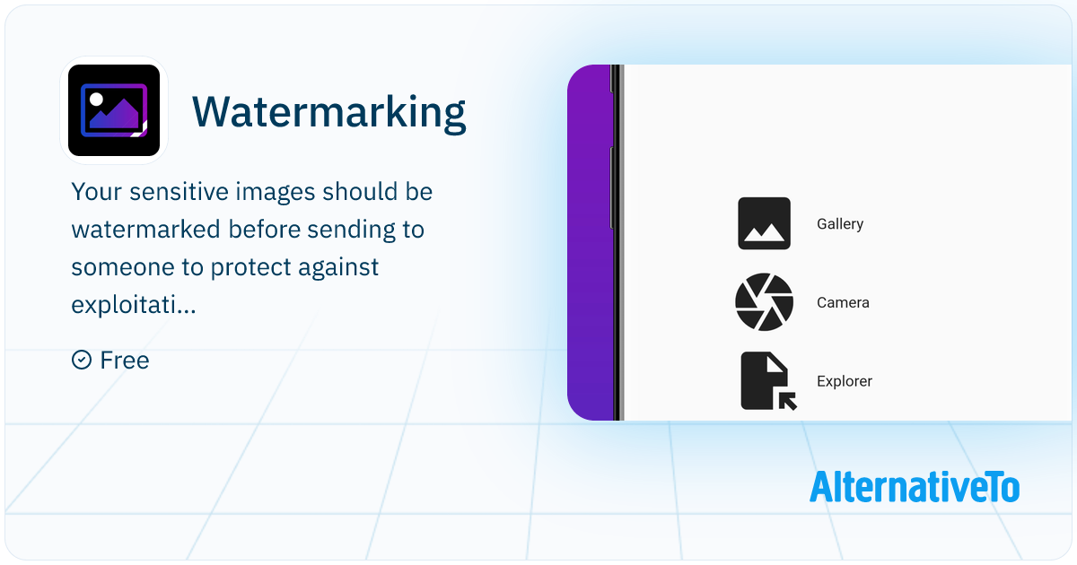 Watermarking: Easy watermarking tool for your sensitive images ...
